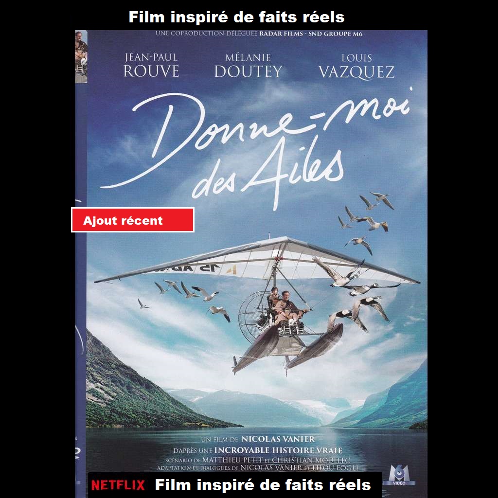 Donne-moi des Ailes sur Netflix – Christian Moullec